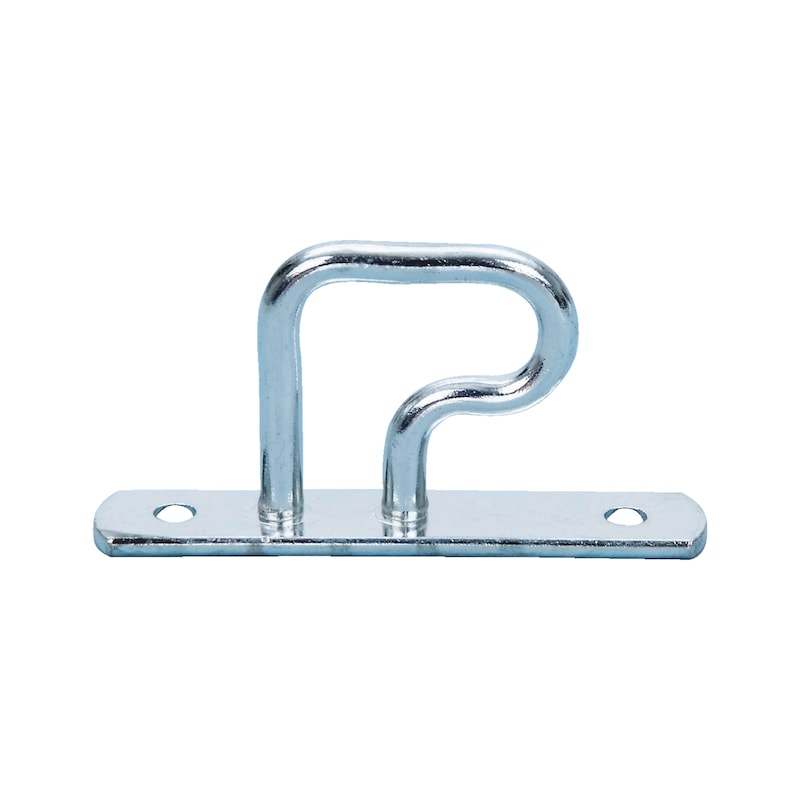 Buy Stirrup clasp round eye D40, oval eye 42x22 bent online