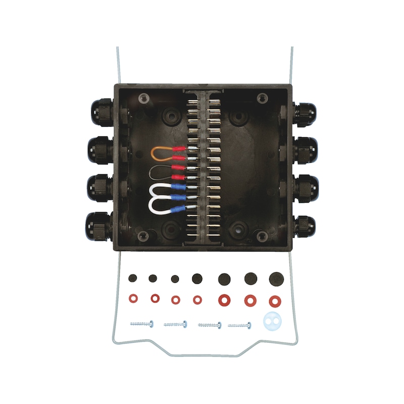 ADR cable connection box 16 in-/output equipped