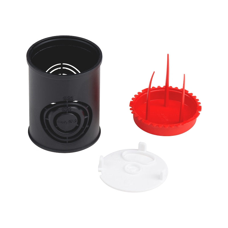 Buy Wall outlet socket flush-mounted round online