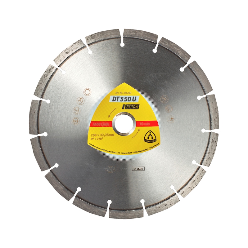 Buy Diamond cutting disc DT 350 U Extra Klingspor online