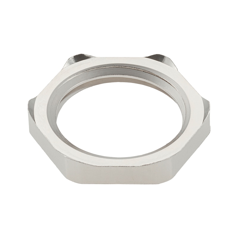 Buy Lock nut metric brass EMC with cutting edges online