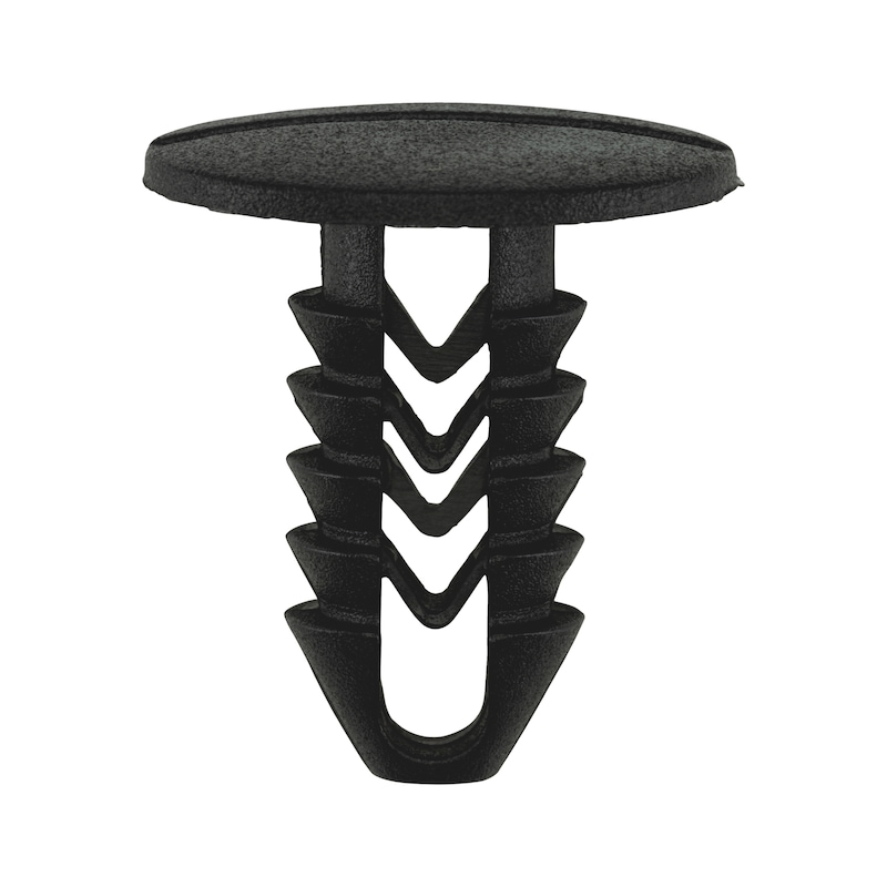 Buy Ribbed push-in rivet hollow form online