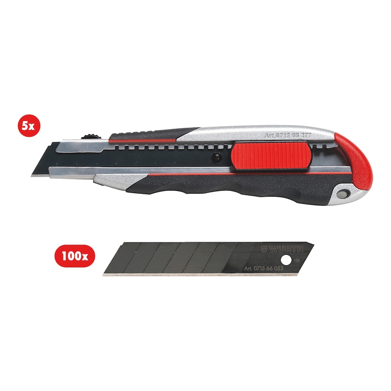 Cutter und Klingen Set 105-tlg online kaufen | Würth AG