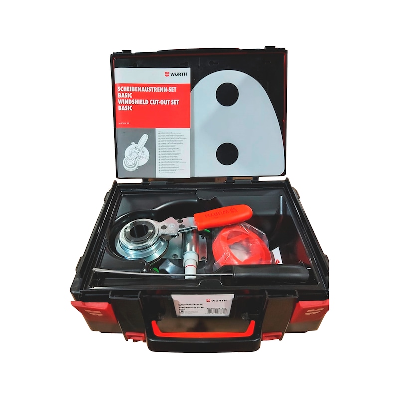 Buy Basic windscreen removal set, 7 pieces online
