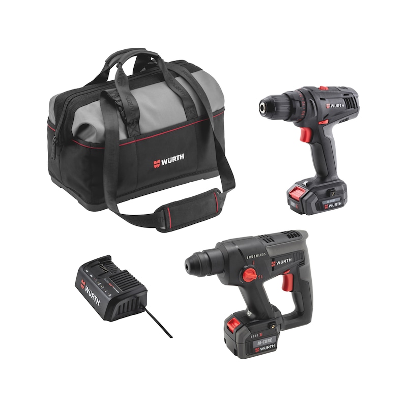 ABS/ABH 12 COMPACT 12V 2in1 mit Tasche Set 6-tlg online kaufen | Würth AG