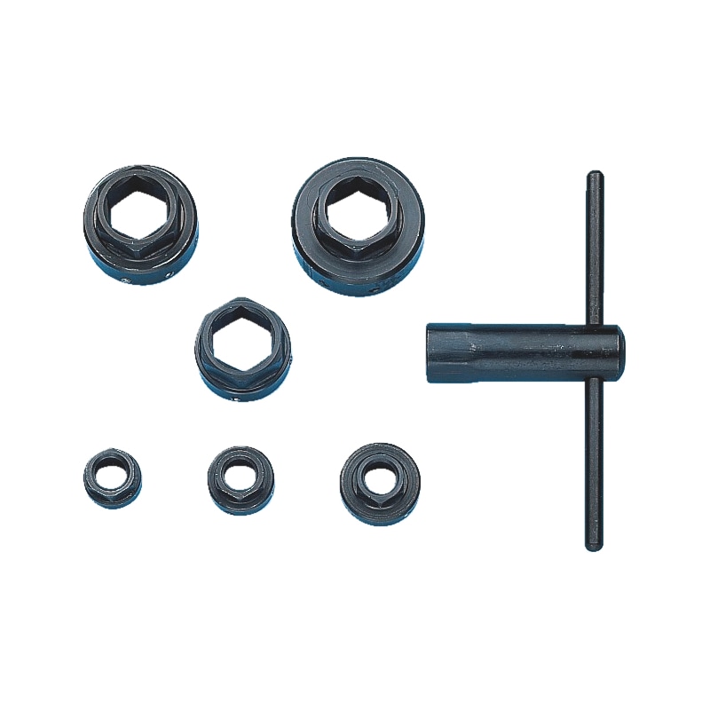 Jeu de porte-filière 20 à 55mm pour filetage des espaces étroits | WURTH