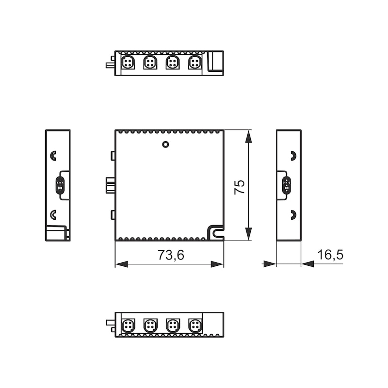 LED-Verteilermodul EASYLUX 24 V online kaufen | WÜRTH