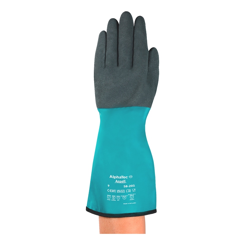 Kemikaalisuojakäsine, Ansell AlphaTec 58-201 eShopista