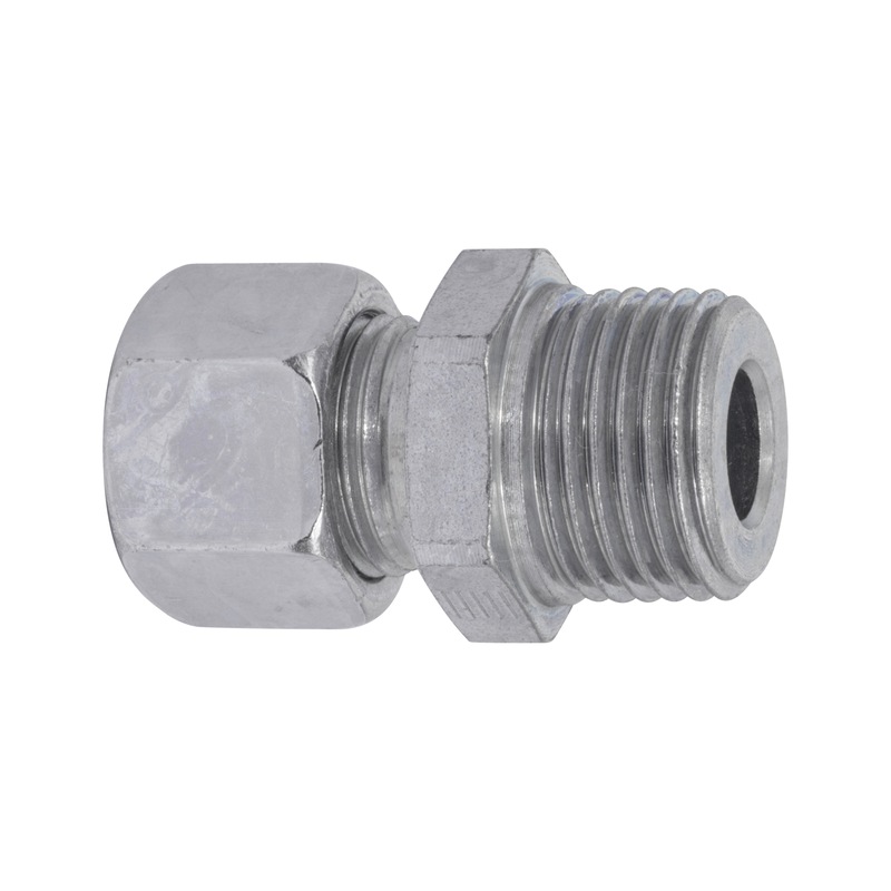 Basic connector, body, straight DL, BSPT mt/pipe from eShop