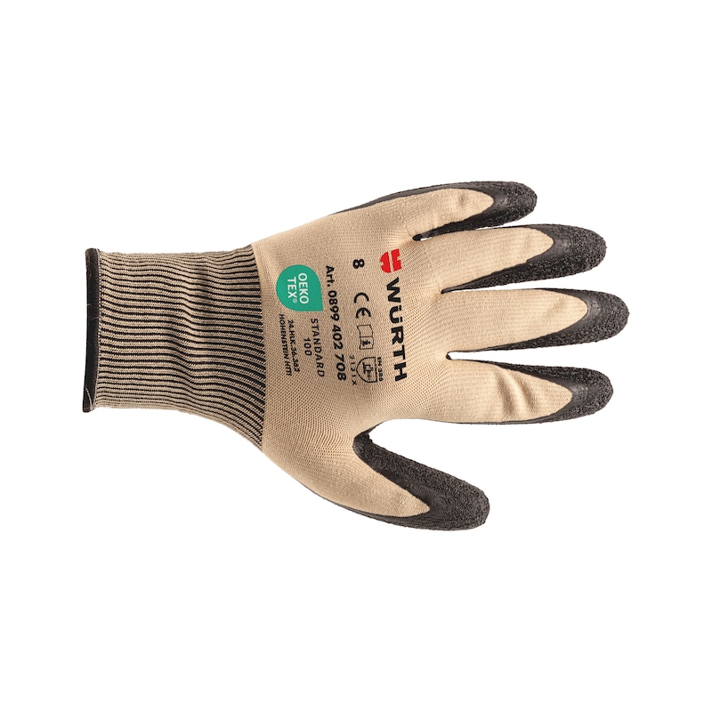 Gants de protection mécanique ECOLINE - excellente préhension | WURTH