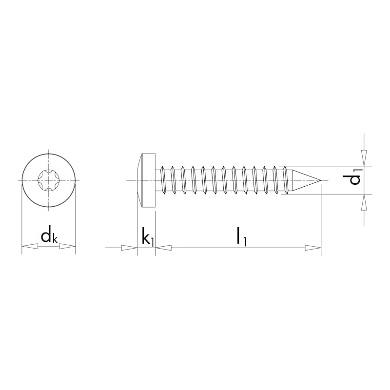 Buy WN 111 stainless steel A2 pan head AW online