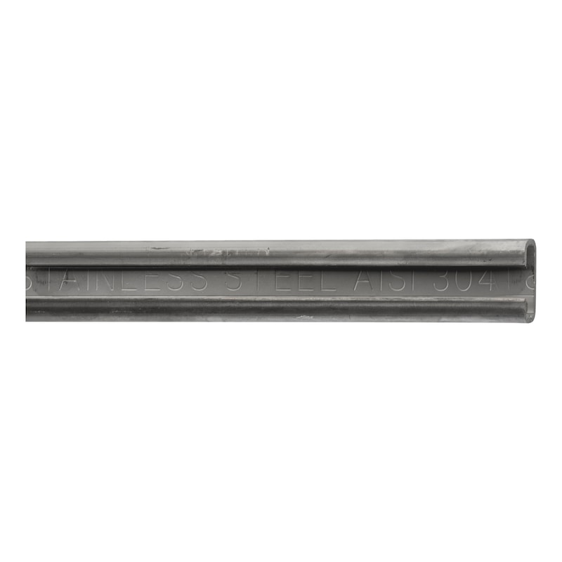 Pipe clamp mounting rail ABINS, AISI 304 from eShop