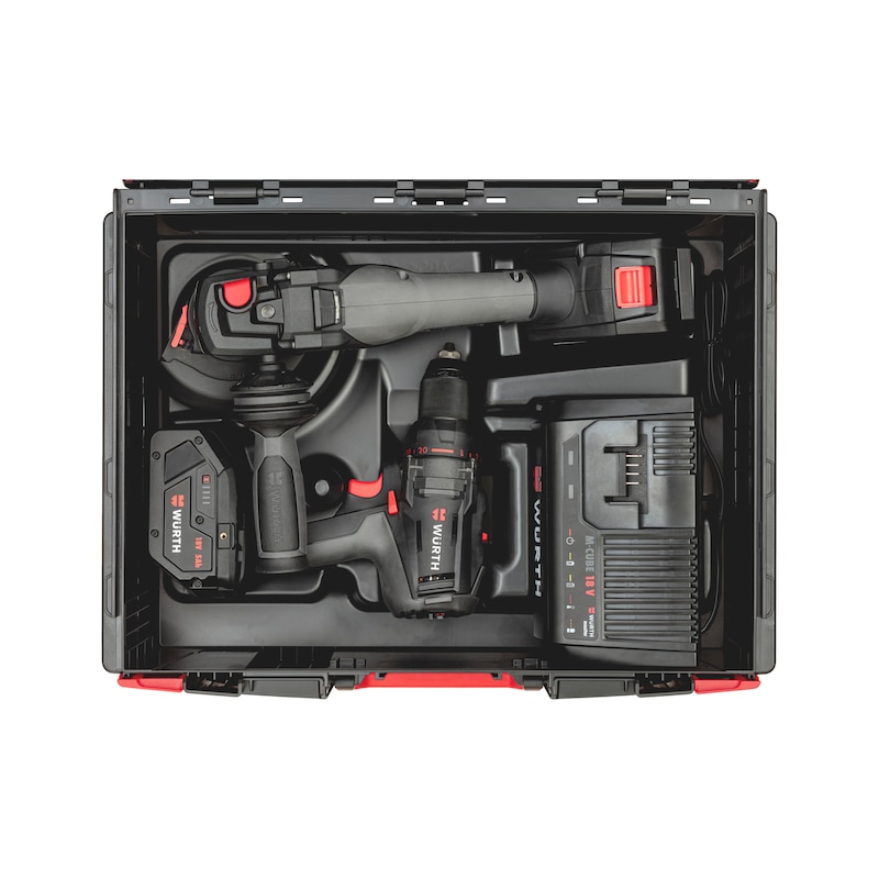 M-CUBE 2in1 ABS 18 POWER/AWS 18 Kofferset 5-tlg online kaufen | WÜRTH
