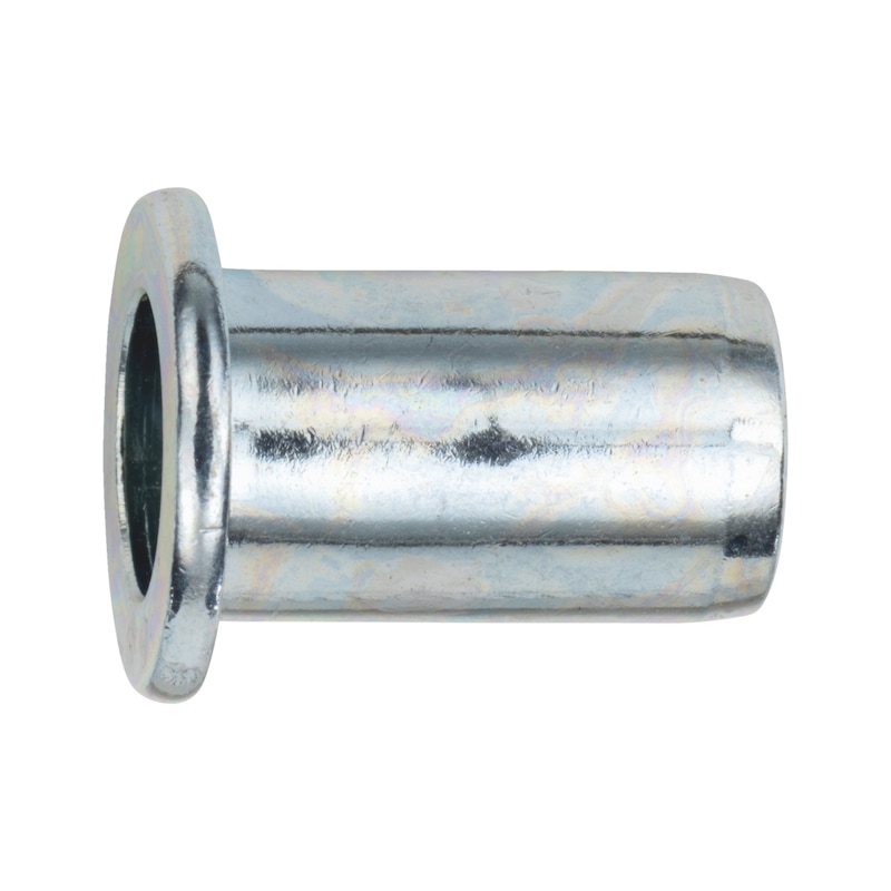 Buy Rivet nut dome head steel zinc-plated open online | WÜRTH