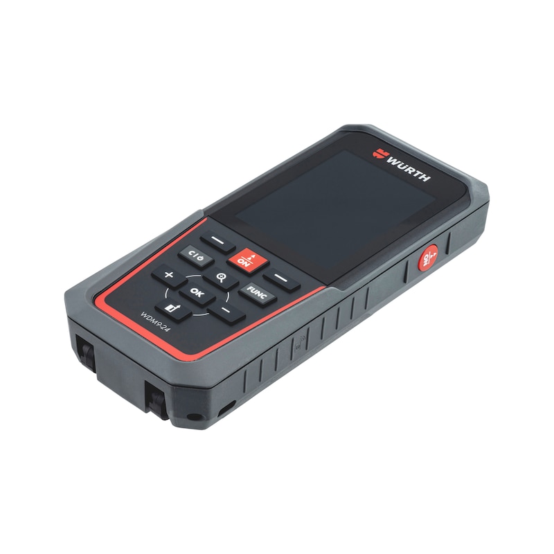 Télémètre laser WDM 9-24 - écran tactile et bluetooth | WURTH