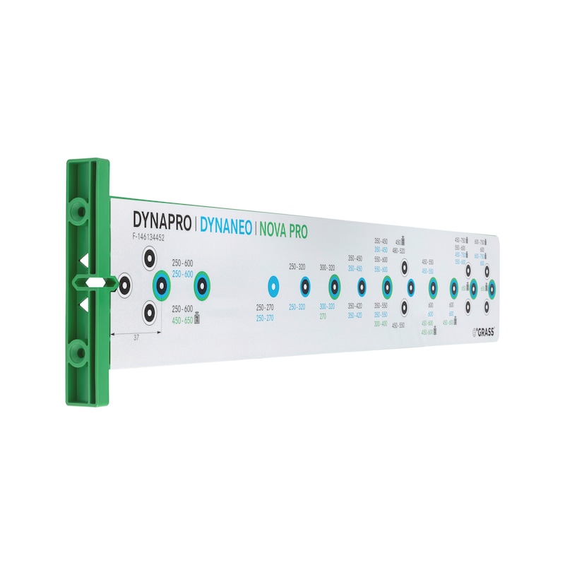 Boormal voor kasten voor Dynapro/Dynaneo/Novapro