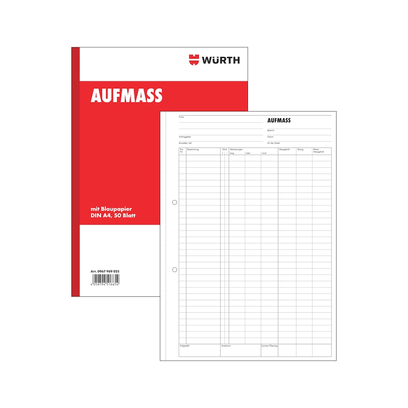 Buy Form measurement book online