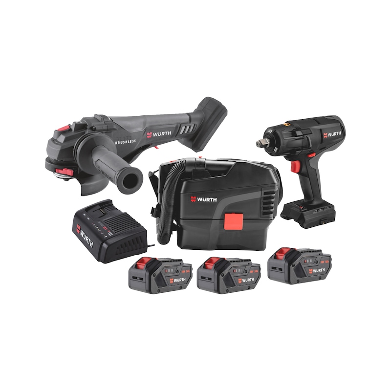 M-CUBE AWS 18/ASS 18/AMTS 18 Werkstatt-Set 4, 7tlg online kaufen | WÜRTH