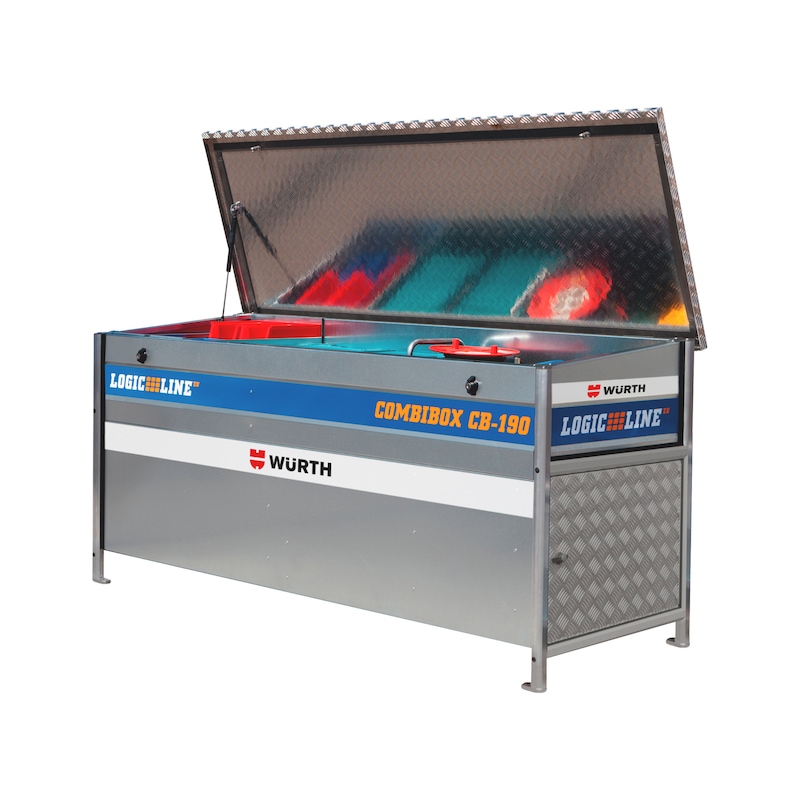 Caisse de transport pour pick-up - en aluminium avec couvercle | WURTH