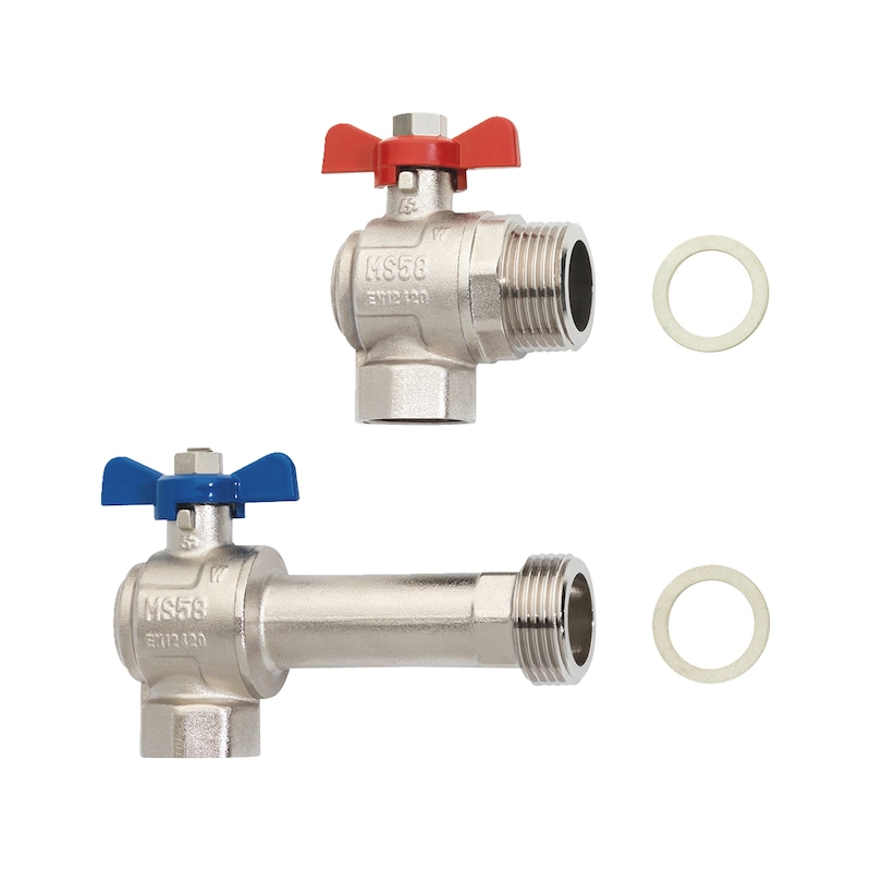 Buy PRINETO angle ball valve set online