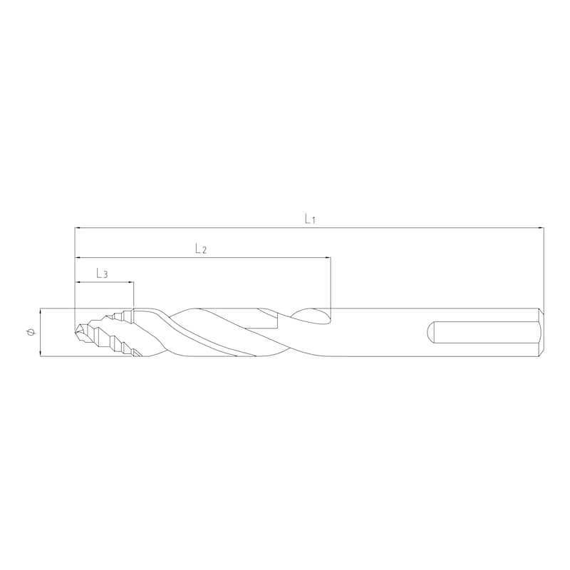 Buy Twist drill bit SMART STEP EU+ HSS DIN 338 online