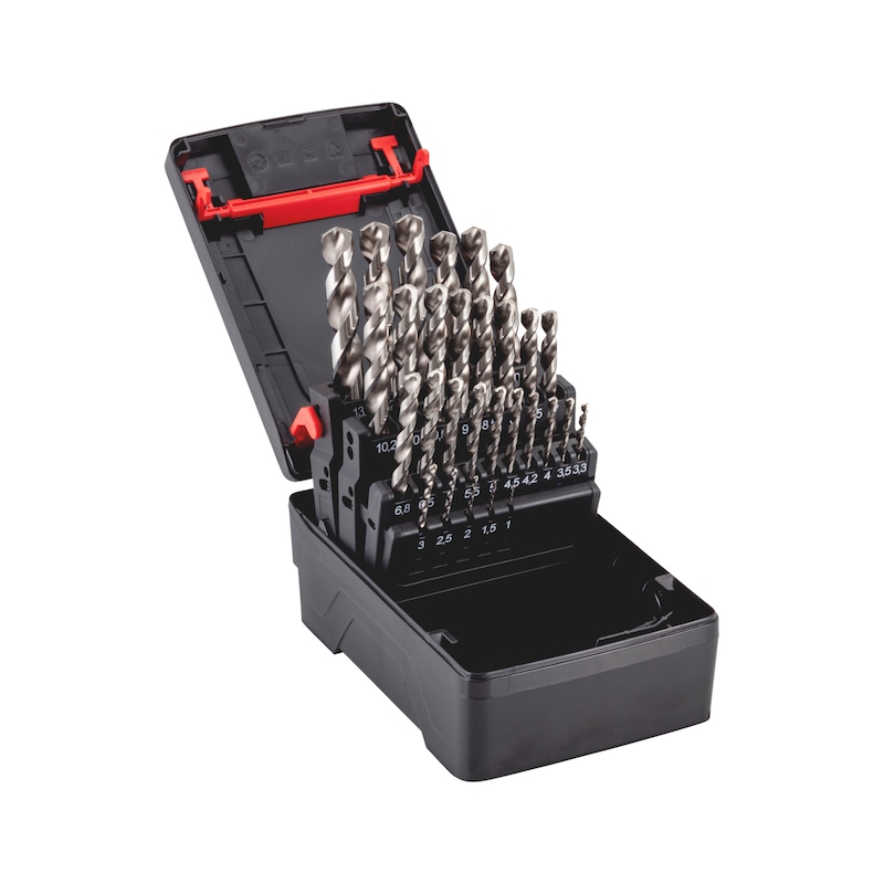 Buy Tw. drill bit HSCo DIN 338 MFD Speed 29 pcs Syska online