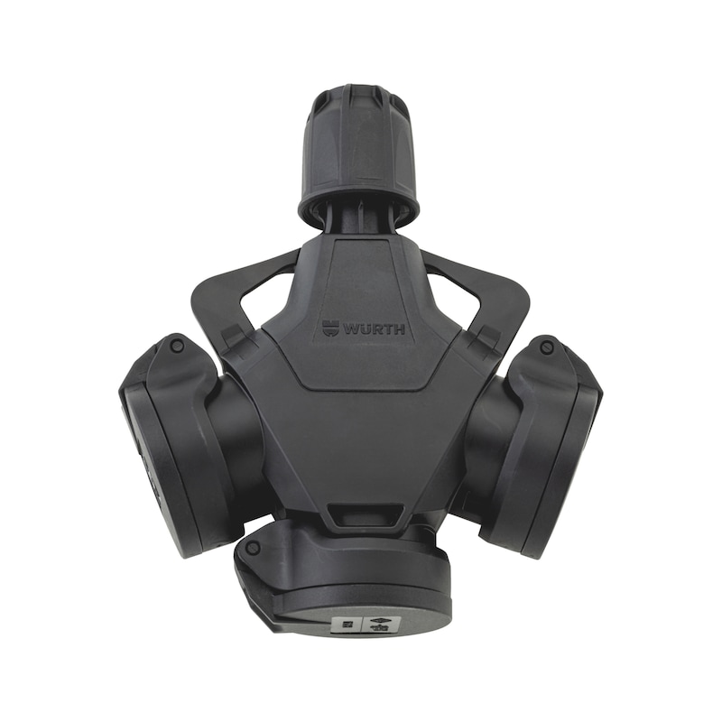 Buy 3-way cuplng w. self-closing spr cover and hanger online