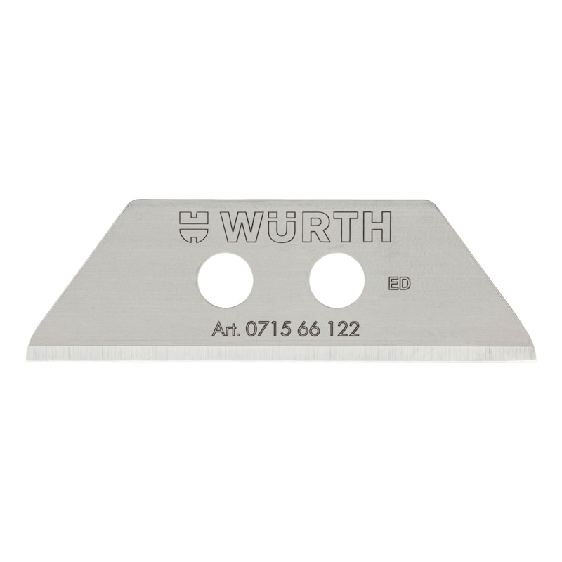Buy Trapezoidal blade 2 holes rounded-tip online