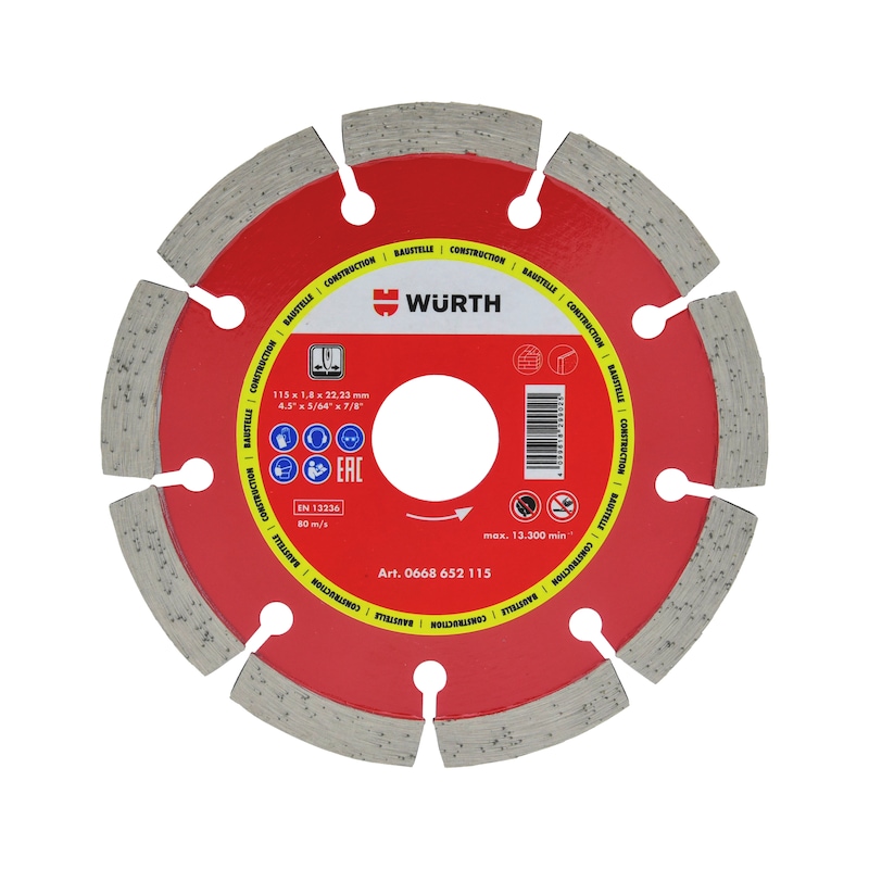 Buy Diamond cutting disc construction segm. ECONOMY online