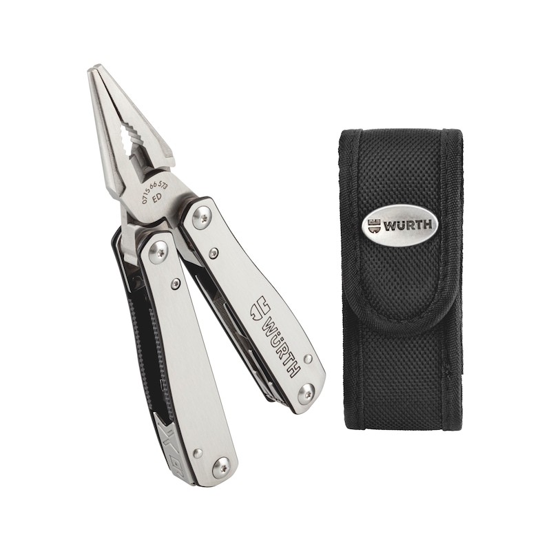 Buy Multitool with nylon belt bag (071566 573) | WÜRTH