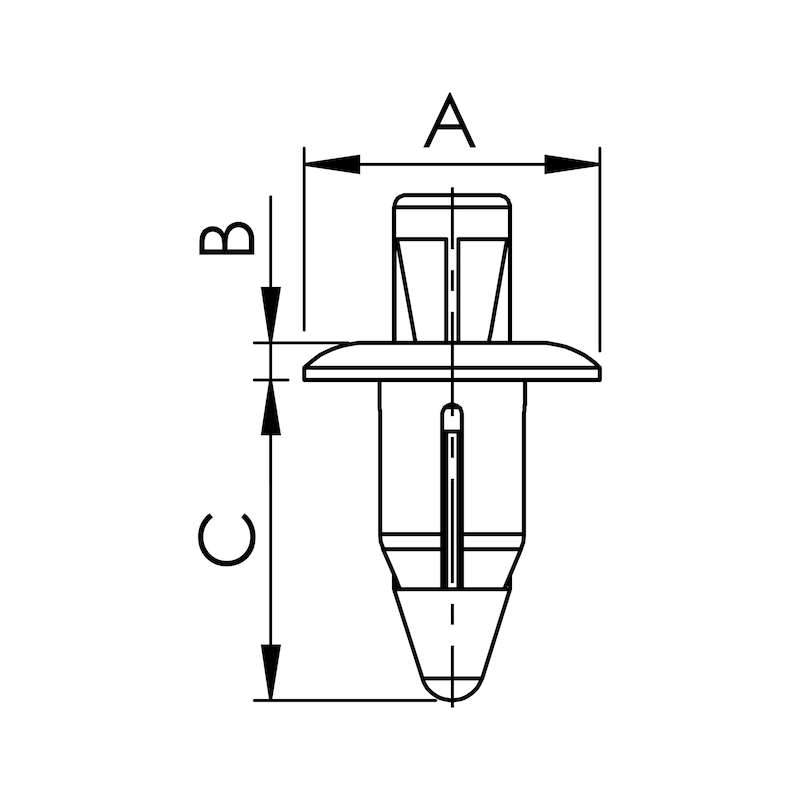 Buy Push-in rivet type 1 online
