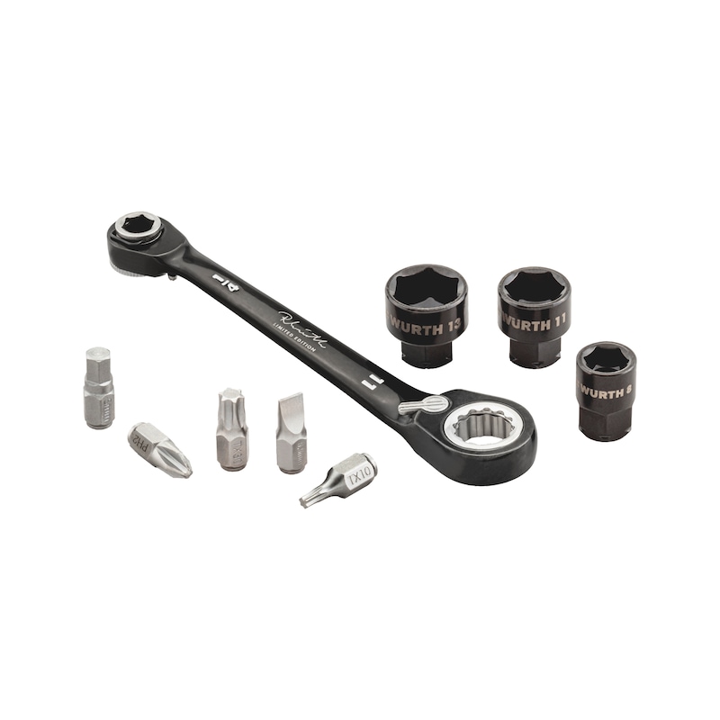 Buy Ratchet wrench set 19 pieces RW Edition online | WÜRTH
