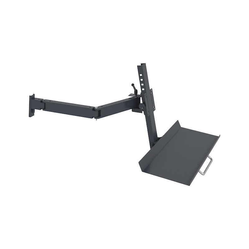 Screen/keyboard swivel arm for mounting profile from eShop
