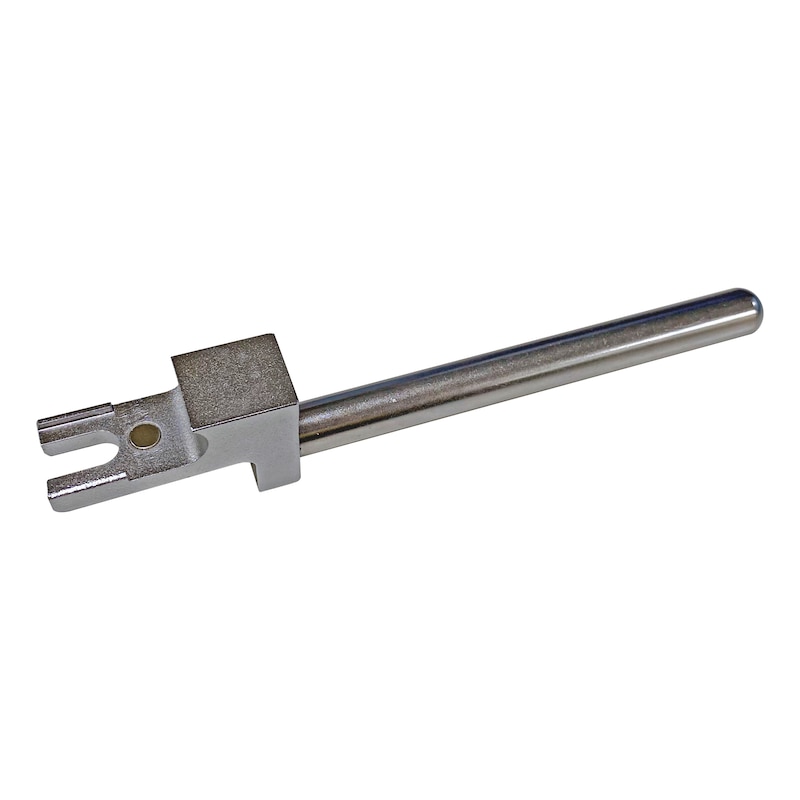 Brake shoe retaining spring tool