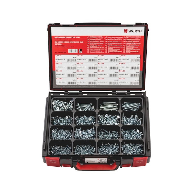 Buy ISO 14586 steel zn ptd. cs head TX 1875 pcs. Sysko online