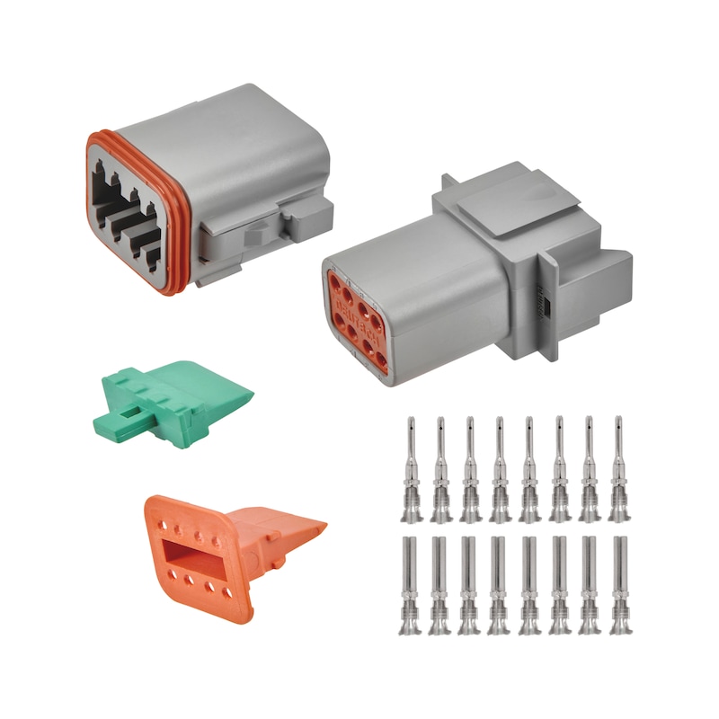 Buy Socket-plug Deutsch DT 8-pin set 20 pcs online