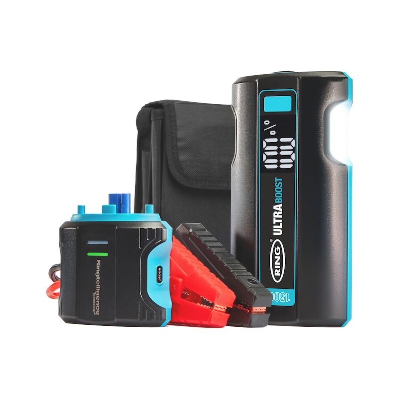Buy Jump starter 12V Li-Ion ULTRABOOST 1500A RING online
