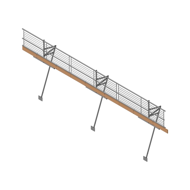 Buy Pitched roof edge protection system on the eaves (0838907055) | WÜRTH