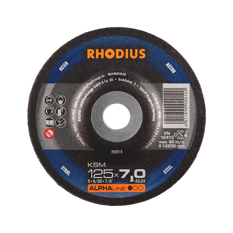 Buy Roughing disc for steel Rhodius KSM online