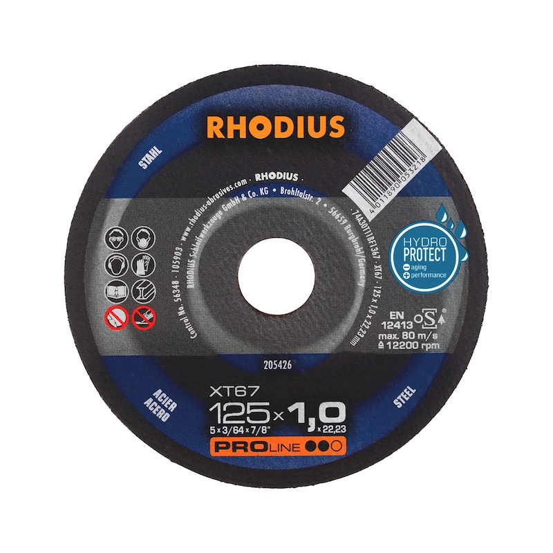 Buy Cutting disc for steel Rhodius XT67 online