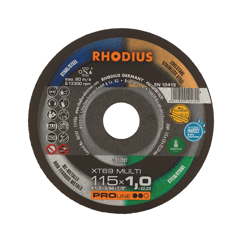 Buy Cutting disc all-round Rhodius XT69 Multi online