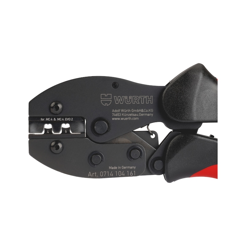 Buy Crimping tool 2C for MC4 and MC4 EVO2 online | WÜRTH