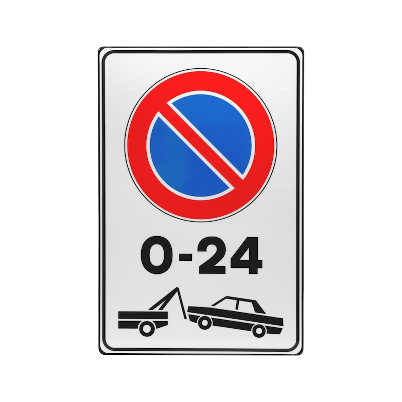 Cartello div.- Divieto di sosta 24h zona rimozione | Würth