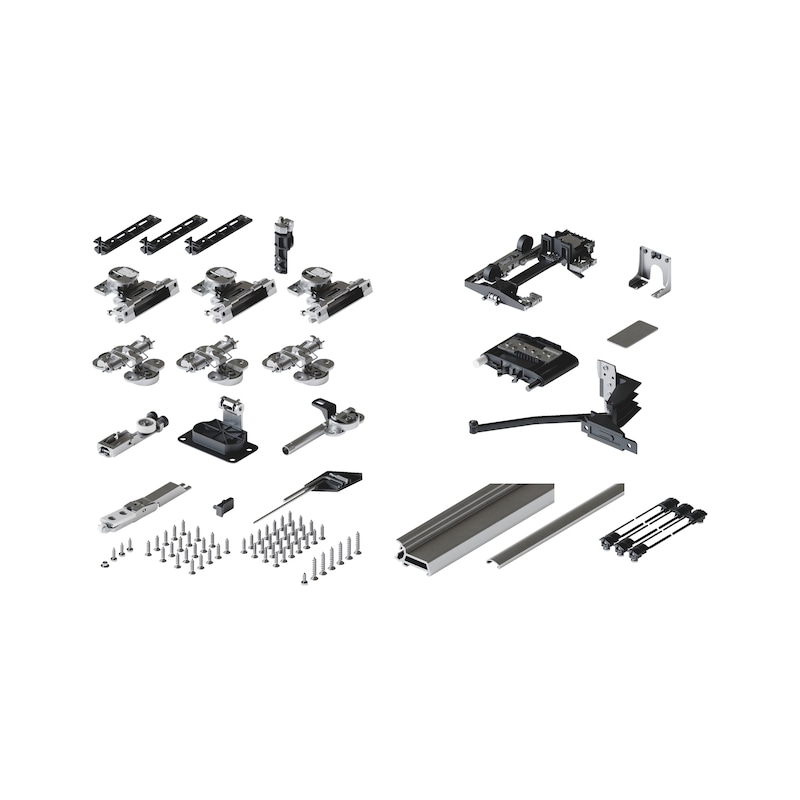Buy Folding sliding door fitting set Fold-Concepta III online