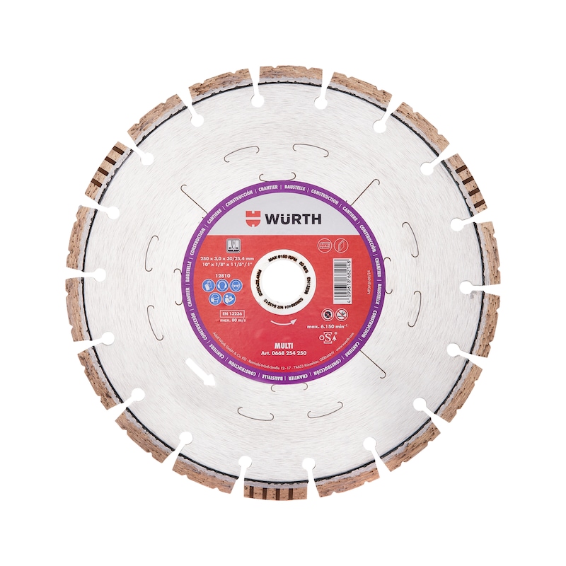 Buy Diamond cutting disc construction site MULTI online
