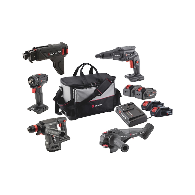 Buy M-CUBE drywall screw gun 18 V Maxi set online
