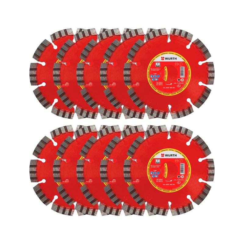 Buy Diamond cutting disc construction site SG promo online | WÜRTH