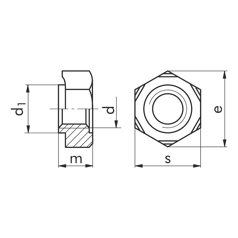 Buy DIN 929 steel plain online