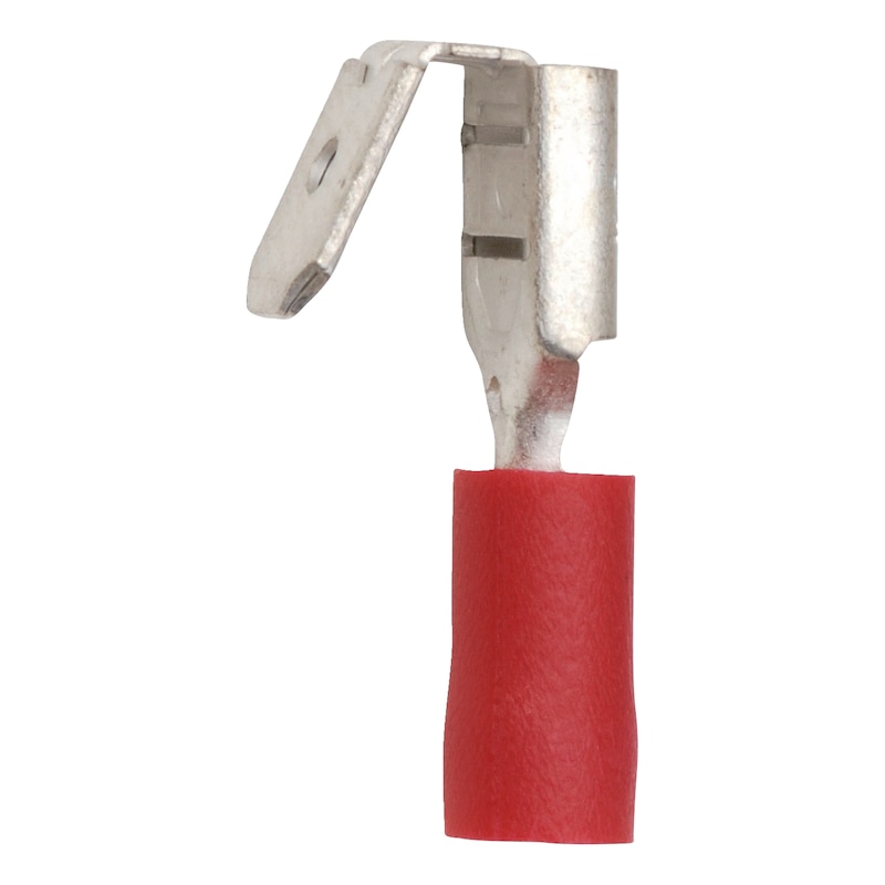 Buy Crimp cable lug, push connector including blade connector PVC ...