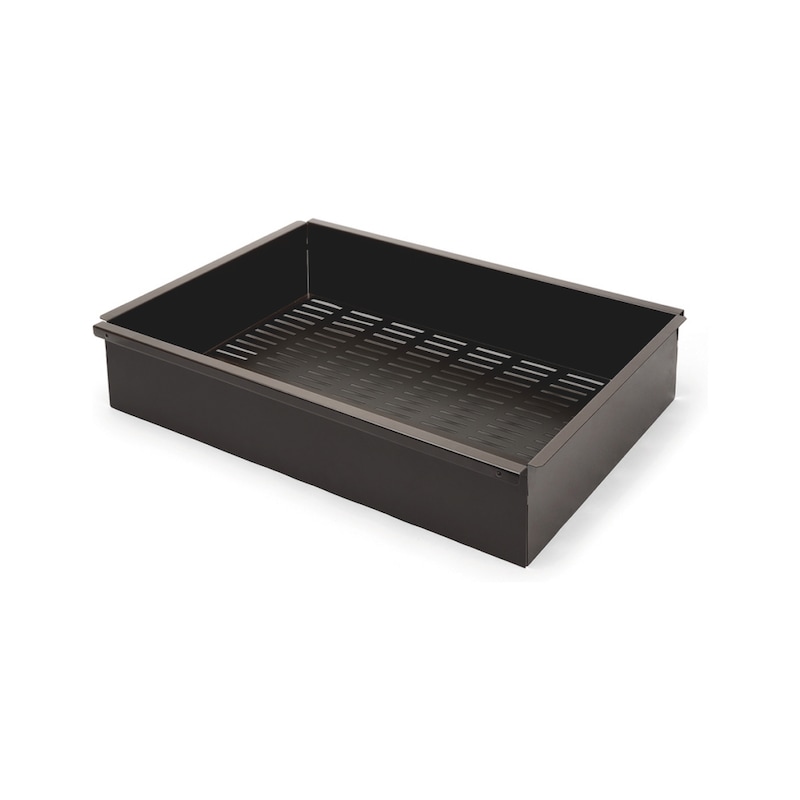 Buy Metal drawer with holes Emuca online